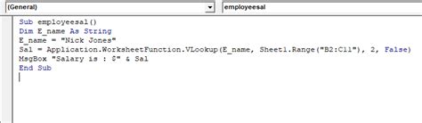 How To Use VBA VLookup Data Lookup And Retrieval Free Online Tutorial Library