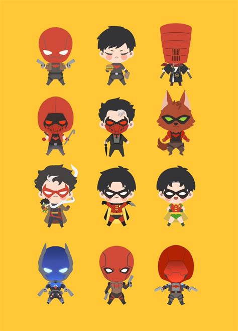 Robin Jason Todd And Red Hood Dc Comics And 3 More Drawn By Ame0x