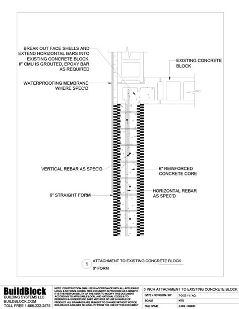 Concrete Masonry Unit Sketch