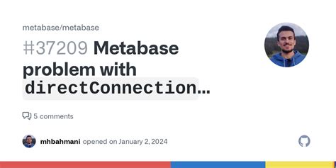Metabase Problem With `directconnection` Connection Setting For Mongodb
