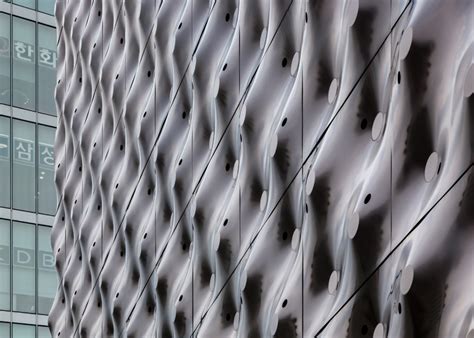 Givenchy Store In Seoul Has An Undulating Metal Facade