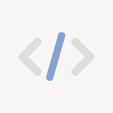 Minimalist Coding Symbol Illustration Free Photo Illustration Rawpixel