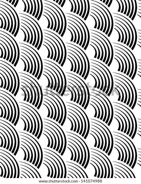 Seamless Pattern Flow Lines Swirls Textured Stock Vector Royalty Free 541074988 Shutterstock