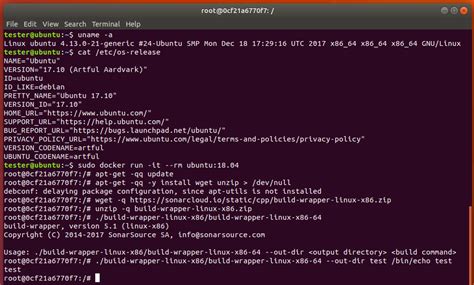 sonarqube c ubuntu build wrapper ld preload error sonarqube