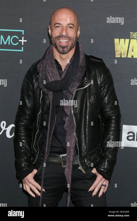 Los Angeles Nov 20 Chris Daughtry At The Walking Dead Finale At Orpheum Theatre On November