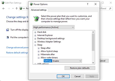 How To Make Your Pc Wake From Sleep Automatically