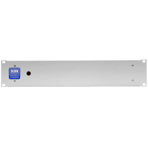 6 Way 19 2u Horizontal 13a Rear Facing Unswitched Rack Mount 13a Plug Pdu Olson Direct