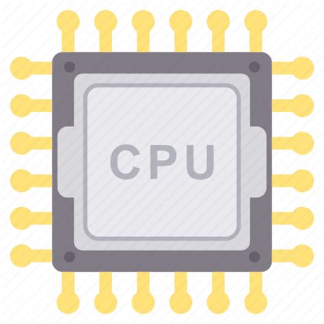 Chip Cpu Memory Processor Icon