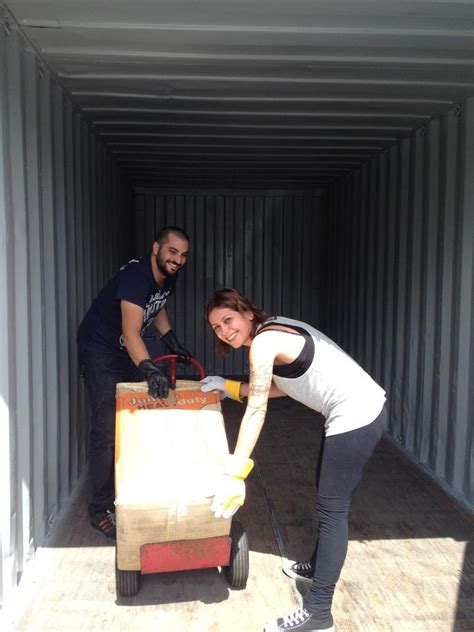 Loading Shipping Container Australian Container Removals Australian Container Logistics