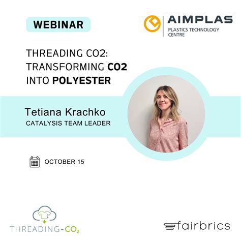 Threading Co2 On Linkedin Co2 Polyester Chemical Innovation