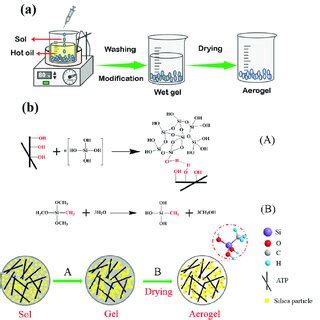 A Schematic Diagram Of The A Synthesis Process And B Synthesis Download Scientific Diagram