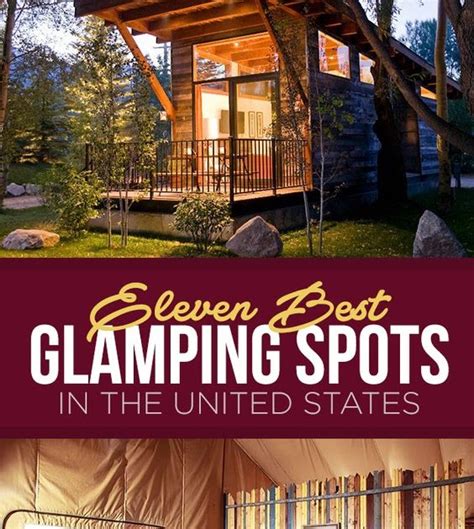 Modern Home Decor Best Glamping Spots In The United States