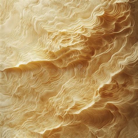 Intricate Layered Sand Patterns Creating Natural Abstract Texture Stock