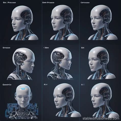 Gen Ai Process Visual Stable Diffusion Online