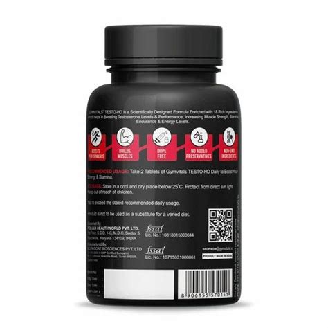 Testosterone Booster Tablet At Rs 1169bottle Testosterone Tablets