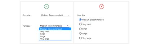 7 Rules Of Using Radio Buttons Vs Drop Down Menus By Saadia Minhas