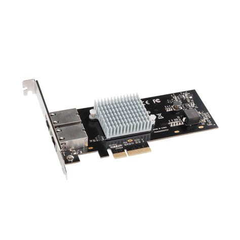 【sonnet Technologies】presto Dual Port 10gbase T Ethernet Pcie Card G10e 2x E3 Chinamhk