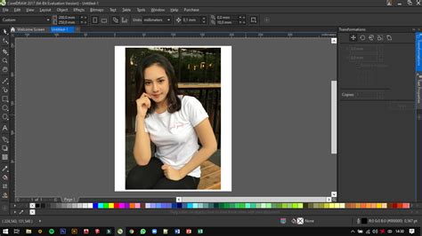 Tutorial Vector Art Coreldraw Step By Step Mata Apock Design