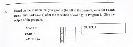 Solved EXERCISE QUEUE IMPLEMENTATION LINEAR ARRAY AND Chegg
