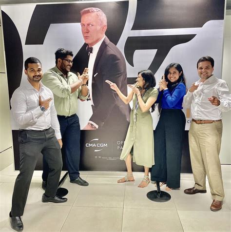 Kajini Ediriweera On Linkedin Jamesbond Cmacgm Notimetodie
