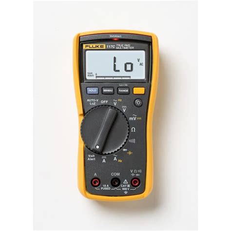 Fluke 117 Multimeter And St120 Socket Tester 6050453 The Home Depot