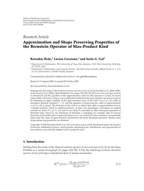 pdf approximation and shape preserving properties of the bernstein