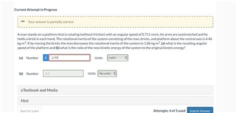Solved Your Answer Is Partially Correct A Man Stands On A Chegg