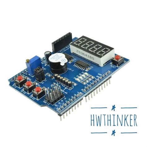 Jual Multi Function Expansion Multifunction Prototype Shield Arduino Kota Surabaya HwThinker