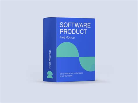Glorify Template Software Box Mockup By Nicola Vargiu