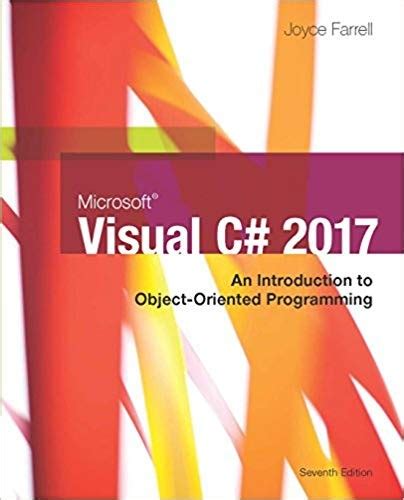 Microsoft Visual C An Introduction To Object Oriented Programming 7th