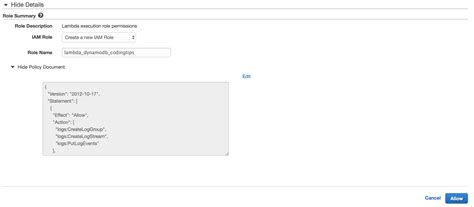 Create A Serverless Application With Aws Lambda And Dynamodb Nick Van