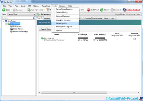 install configure and update citrix xenserver 6 2 citrix tutorials