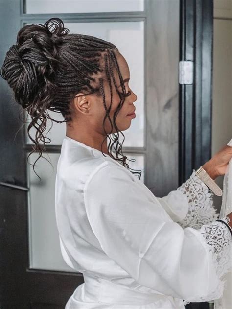 Box Braids Updo Hairstyles