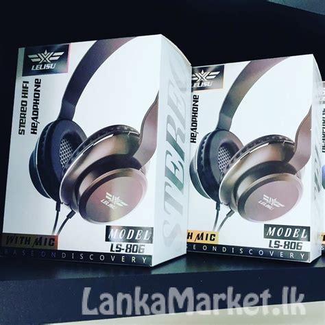 Lelisu Wired Headphone With Mic Lelisu Ls Wired Headphone With Mic Lankamarket