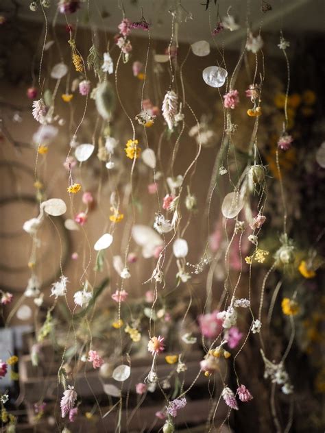 Hanging Flower Strings Botanical Tales Hanging Flower Strings Botanical Tales
