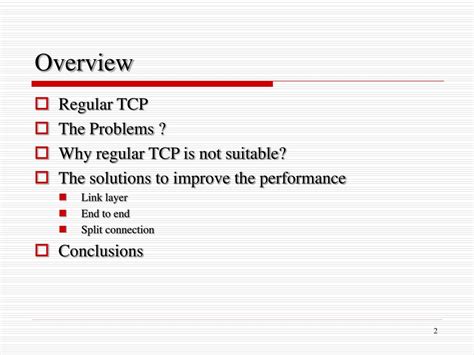 PPT Improving TCP Performance Over Mobile Networks PowerPoint Presentation ID