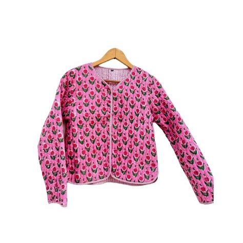 Multicolor Cotton Quilted Jacket Unisex At ₹ 600 Piece In Jaipur Id 2854222515030