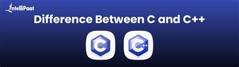 Difference Between C And C Intellipaat