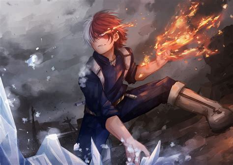 Mha Todoroki Wallpapers Top Free Mha Todoroki Backgrounds