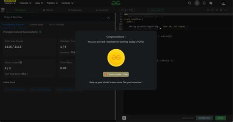 Aditya Mishra On Linkedin 100daysofcode Codingjourney Geeksforgeeks