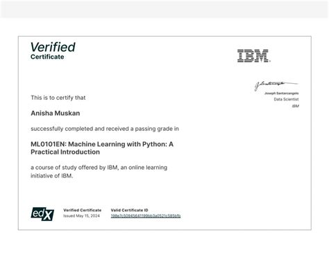 Anisha Muskan On Linkedin Machinelearning Python Ai Ibm