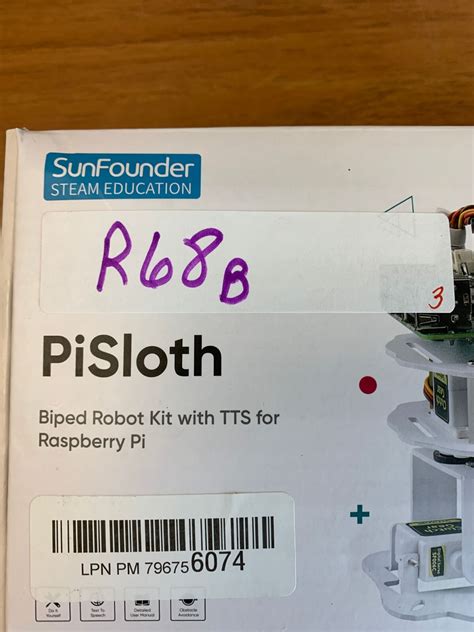 Sloth White Ai Sunfounder Pi