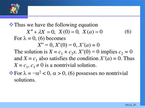Ppt Boundary Value Problems In Rectangular Coordinates Powerpoint
