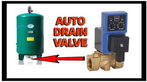Auto Drain Valve Working Principle Where It Is Used Youtube