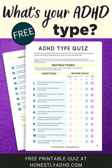 Adhd Quiz Artofit