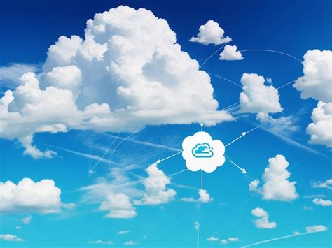 Premium Photo Cloud Computing Conceptual Image