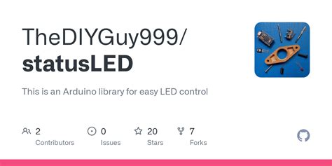 GitHub TheDIYGuy StatusLED This Is An Arduino Library For Easy LED Control