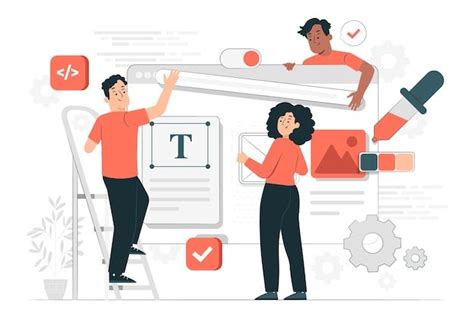 Ui Ux Design Concept Illustration Premium Vector Concept Design Ui Ux Design Ux Design