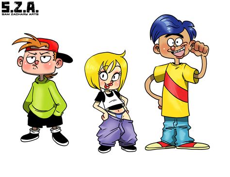 Ed Edd N Eddy Characters 3 By Samzacharyarts On Deviantart