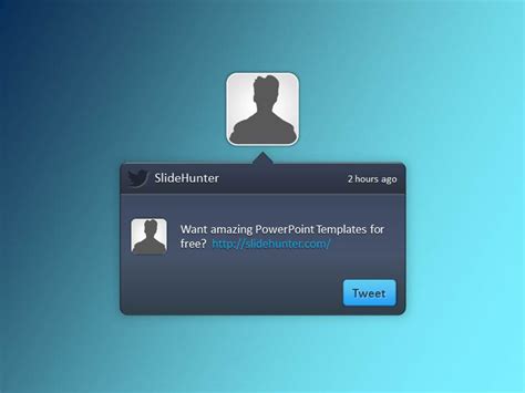 Free Twitter PowerPoint Template